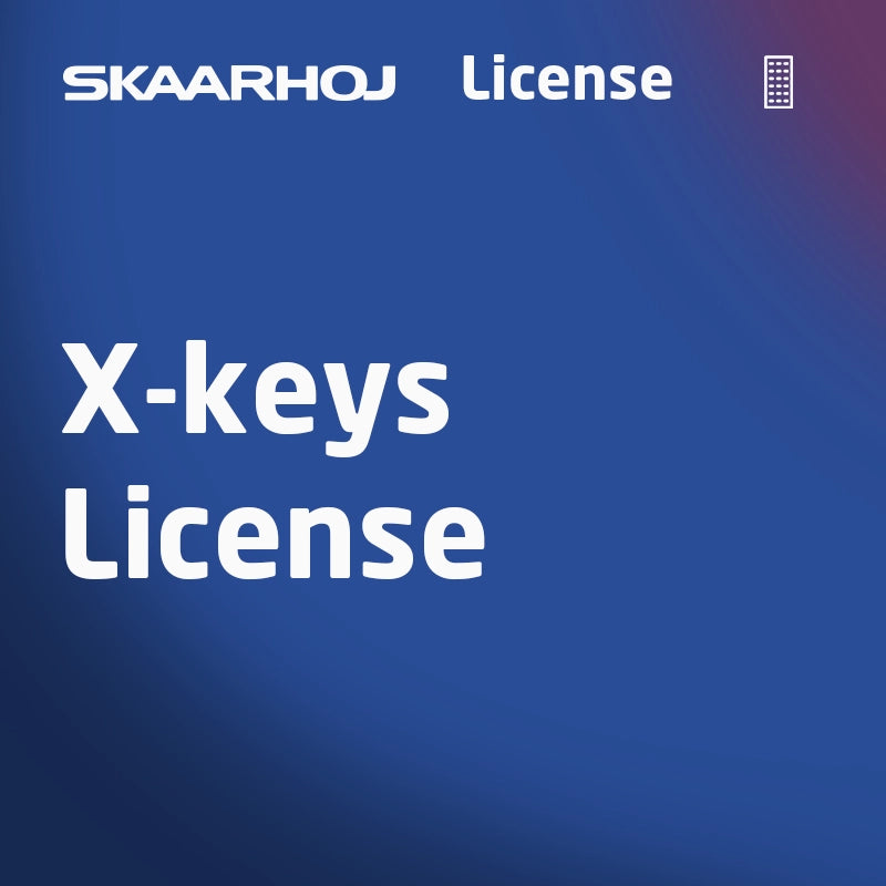 X-keys License – SKAARHOJ Inc